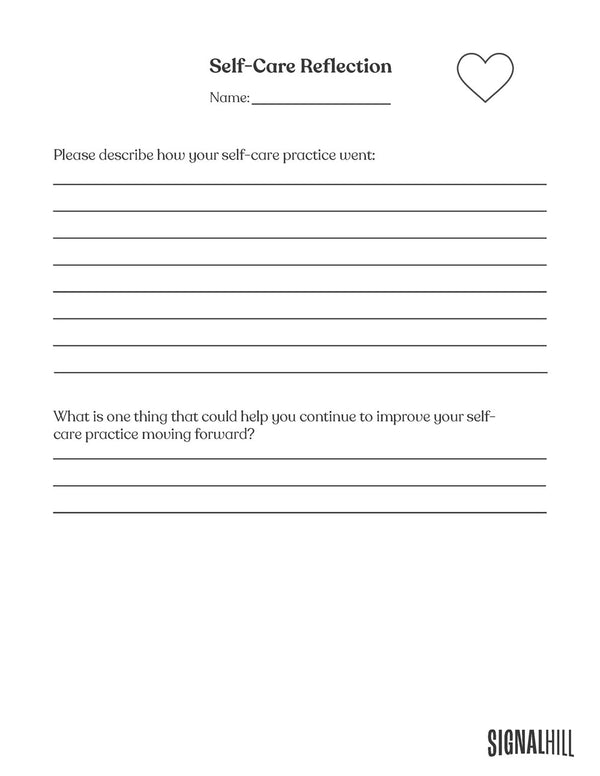 Grades 3-5 Lesson Plan: Taking Care of Ourselves – Signal Hill